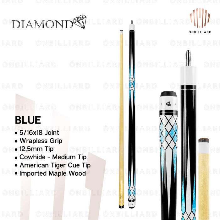 Jual DIAMOND V2 Cue Stick Billiard Play Maple Wood Stik Biliar Billiar ...