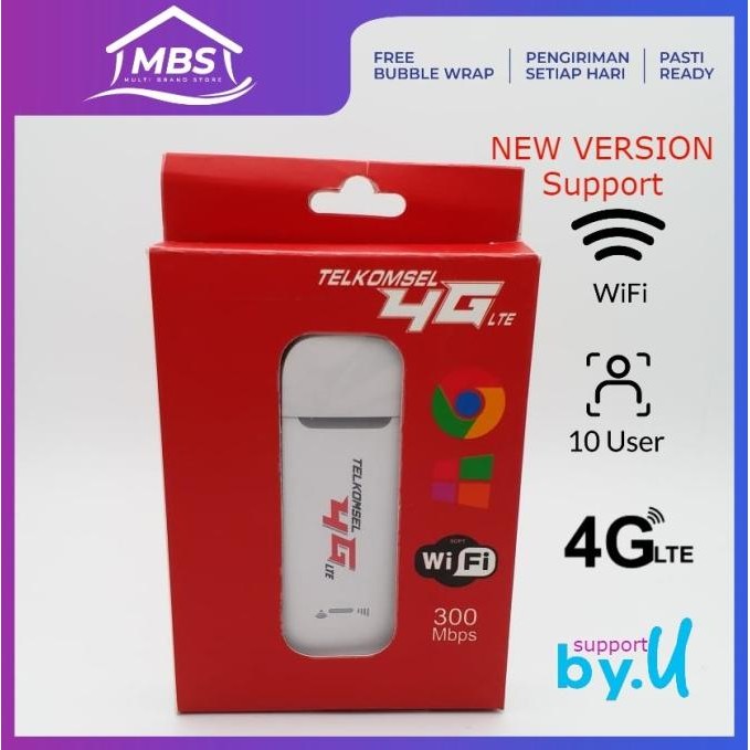Jual Modem Wingle WIFI Telkomsel 4G LTE Unlock 300Mbps Colok Power Bank ...