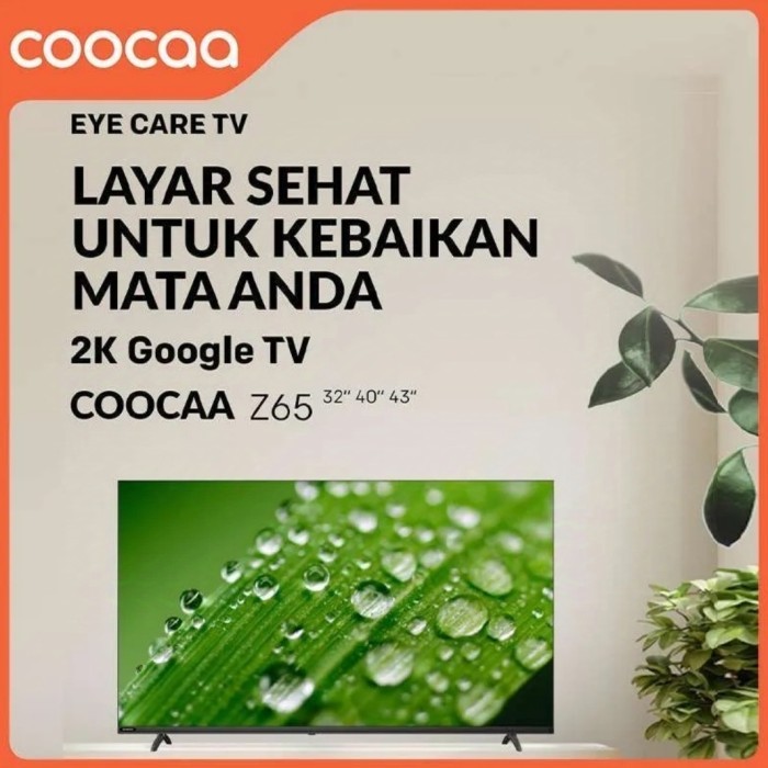 Jual Coocaa Smart Google Led Tv 32 Inch 32Z65 2K Hd Dolby Digital ...