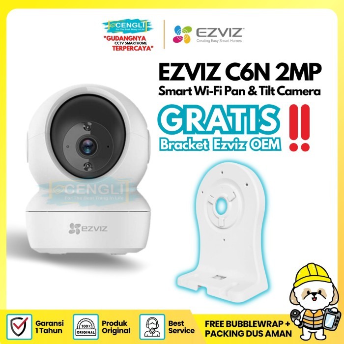 Jual [FLASH SALE] - Ezviz C6N 2MP Smart Wifi Pan Tilt IP Camera cctv ...