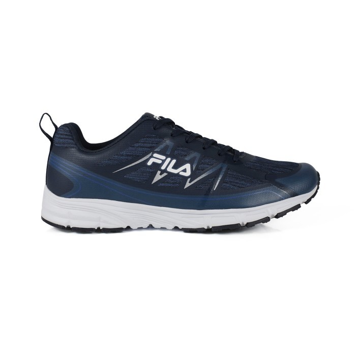 Jual FILA Sepatu Pria Rumble- Navy/White/Silver | Shopee Indonesia