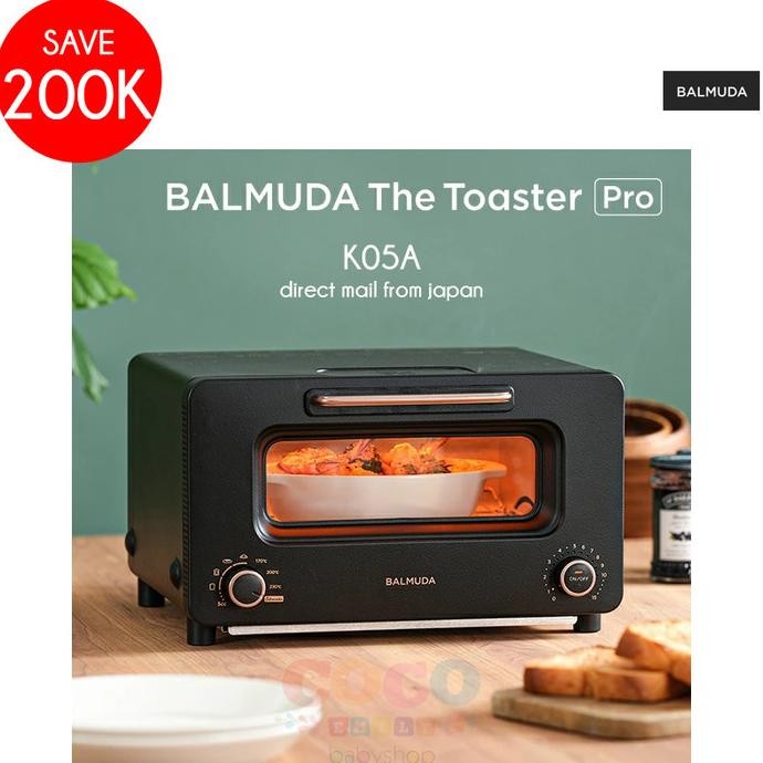 Jual BALMUDA K05A Pro New Upgraded The Toaster Steam Oven Toaster | Shopee Indonesia