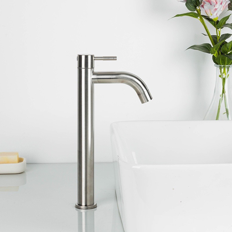 Jual Keran Wastafel Tinggi Frap If1336 Single Lever Basin Pillar Tap ...