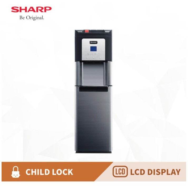 Jual DISPENSER SHARP GALON BAWAH SWD-78EHL-SL GARANSI RESMI | Shopee ...