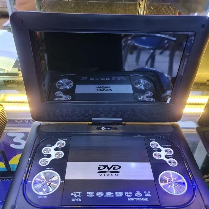 Jual Promo Dvd Portable 11,6 Inch Dvd Portable Gmc Lengkap Bisa Dvd Cd ...