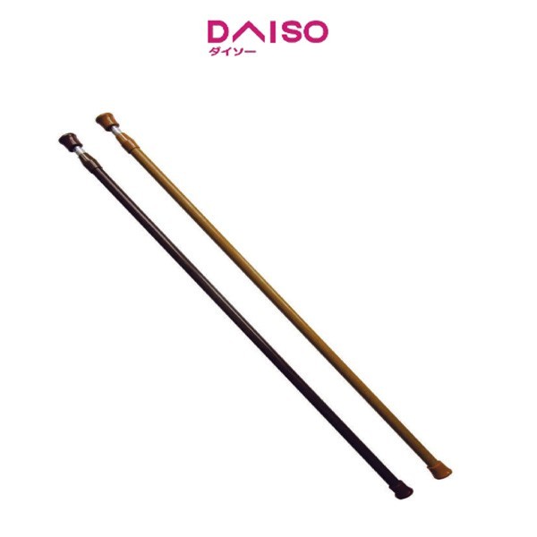 Jual AJR99 DAISO SPRING TENSION ROD GRAIN 65-100CM | Shopee Indonesia