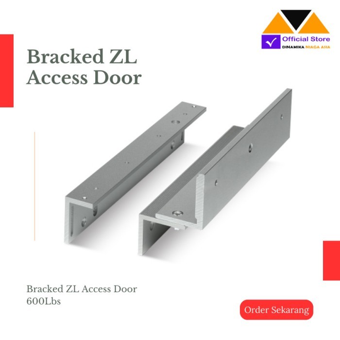 Jual Bracket ZL dan U Bracket Access Door Lbs EM Lock 600 Lbs / 280 Kg ...