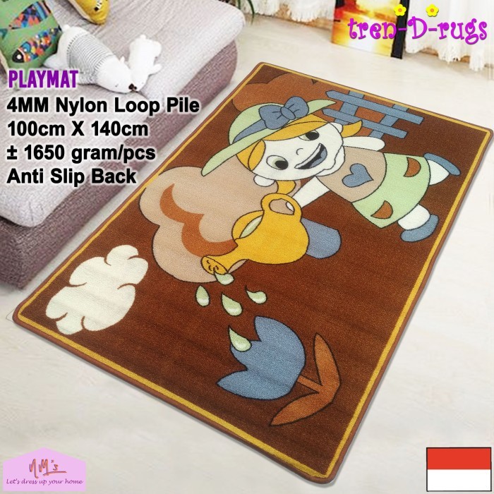 Jual Karpet Karpet anak karakter playmat alas lantai puzzle bayi anti ...