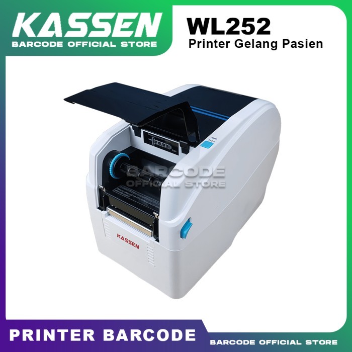 Jual Printer Barcode Kassen WL252 Wristband Gelang Pasien Thermal ...