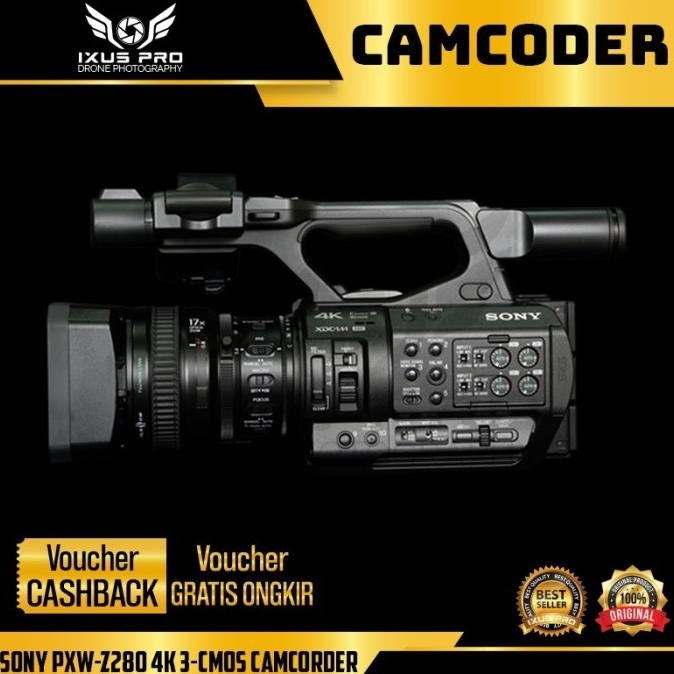 Jual Sony PXW-Z280 / Z280 4K 3-CMOS 1/2" Sensor XDCAM Camcorder | Shopee Indonesia