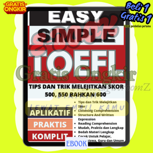 Jual Ind0482 Easy And Slmple Toefl-Revisi | Shopee Indonesia