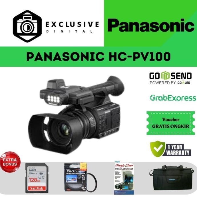 Jual CAMCORDER PANASONIC HC-PV100 / PANASONIC HC-PV100 / PANASONIC ...