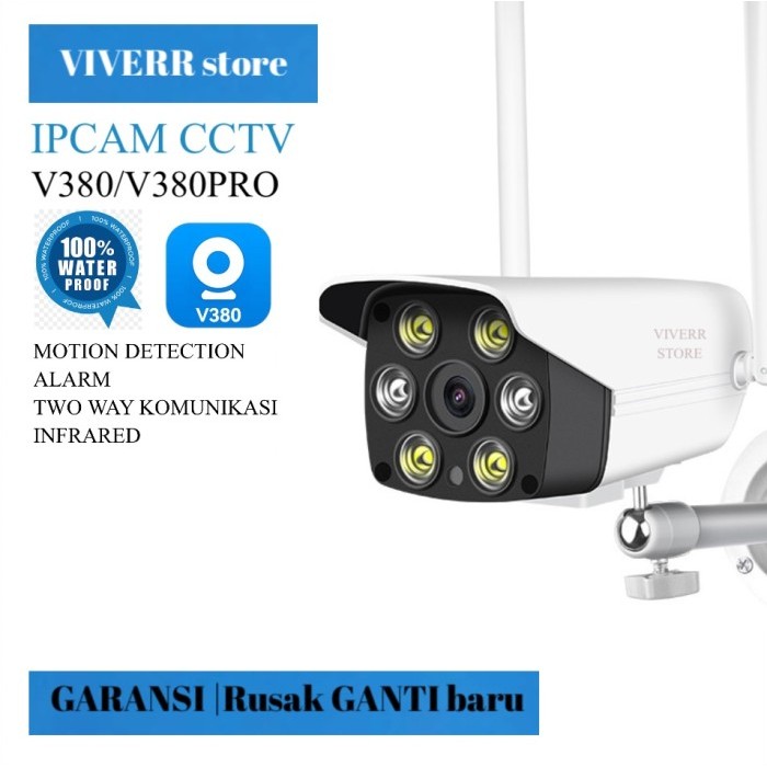 Jual HARGA DISC - IP Kamera Cctv Outdoor V380 /pro 8MP Camera Cctv ...