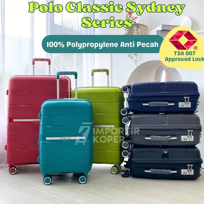 Jual Koper Polo Classic Original SYDNEY Series 20 & 24 Inch Expandable ...