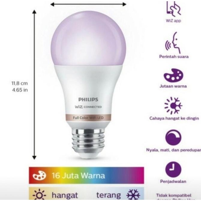 Jual Sale Philips Lampu Smart Led Wifi 8,5 Watt 13 W Bluetooth Wifi Rgb ...