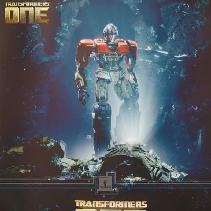 Jual Murah Transformers One Exclusive Poster Optimus Prime And Megatron ...