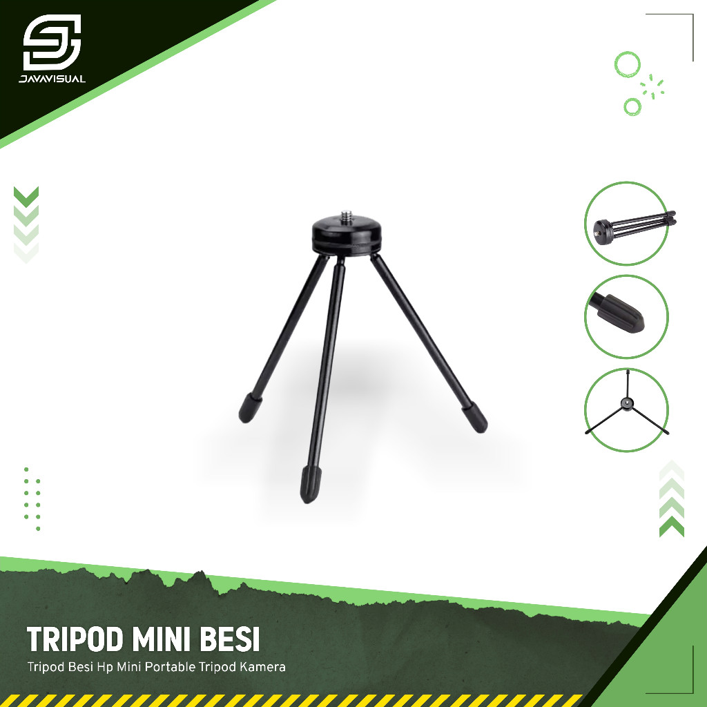Jual [JaVis] TRIPOD MINI BESI | Shopee Indonesia
