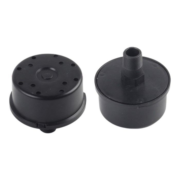Jual CHROMEE 16mm Air Compressor Parts Intake Filter Noise Muffler ...