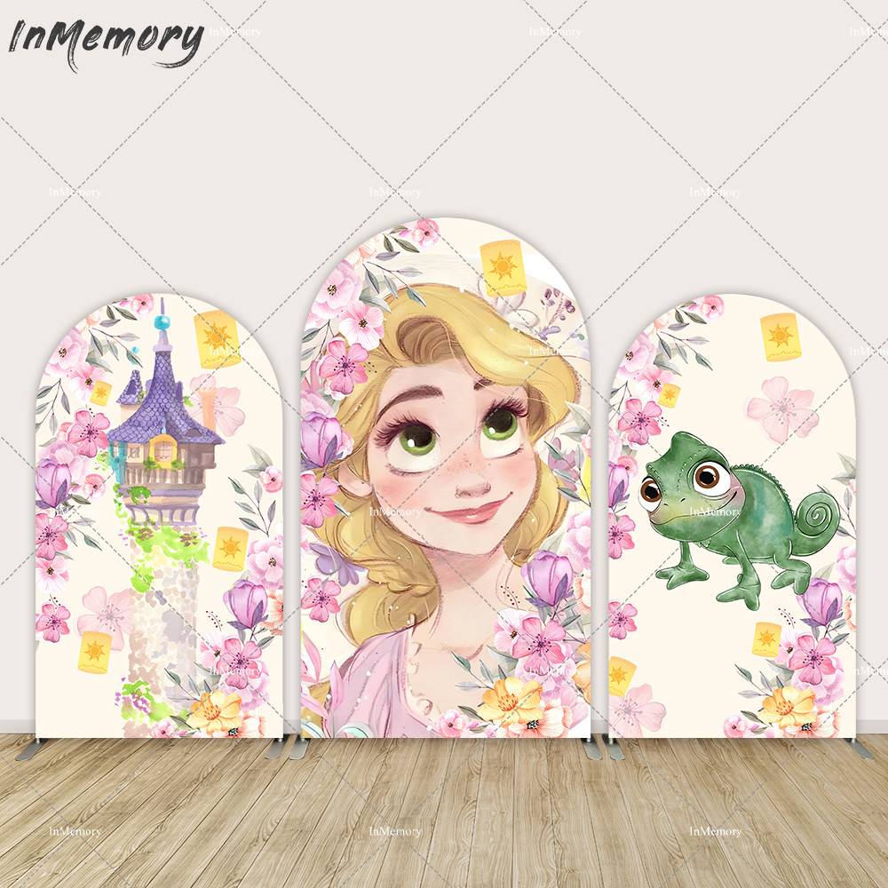 Jual Flower Tangd Rapunzel Arch Backdrop Cover Prinss Happy | Shopee ...