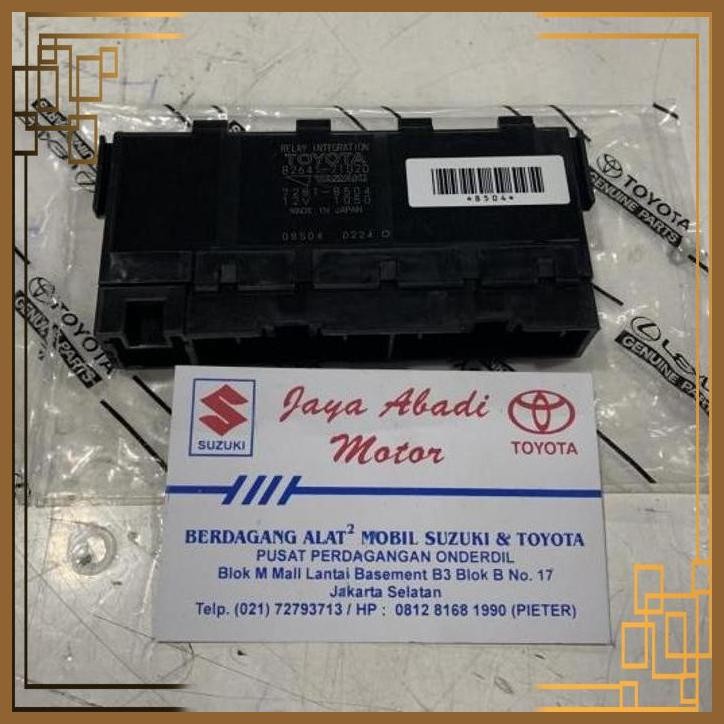 Jual [JAZ] RELAY INTEGRATION FORTUNER DIESEL 82641-71020 | Shopee Indonesia