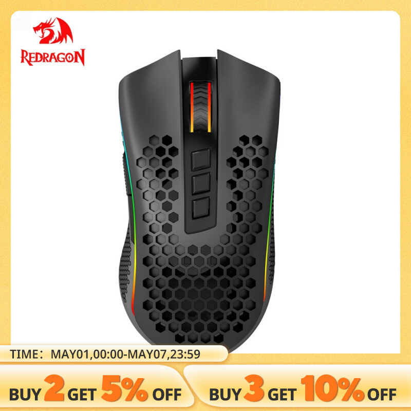 Jual REDRAGON Storm Pro M808-KS RGB USB 2.4G Wiress Gaming | Shopee ...