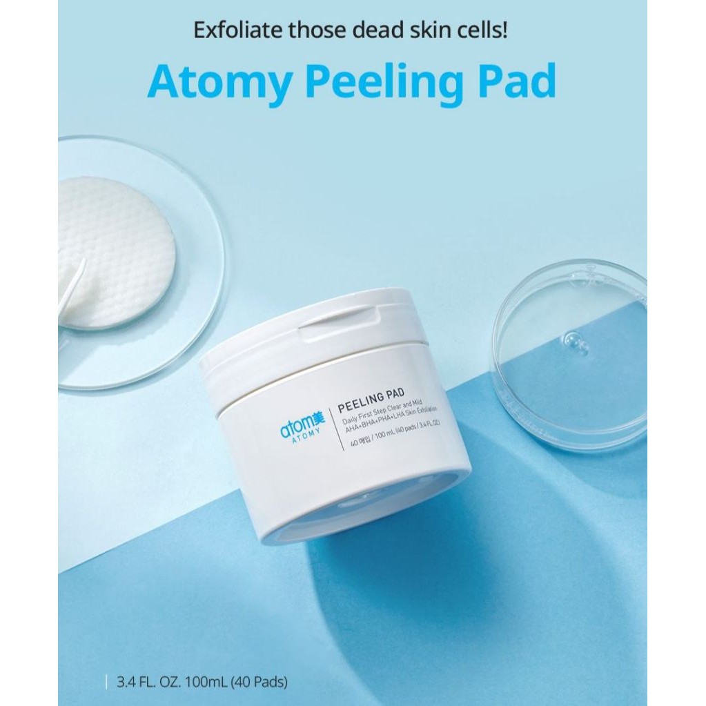 Jual Atomy Peeling Pad (Kapas Peeling) 40 Angkat Sel Kulit Mati ...