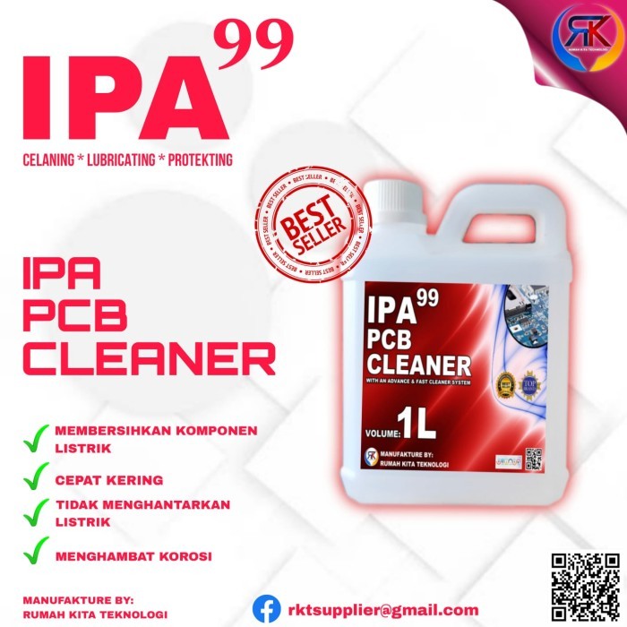 Jual LIMITED EDITION IPA PCB Cleaner (1 liter) Pembersih Mainboard PCB ...