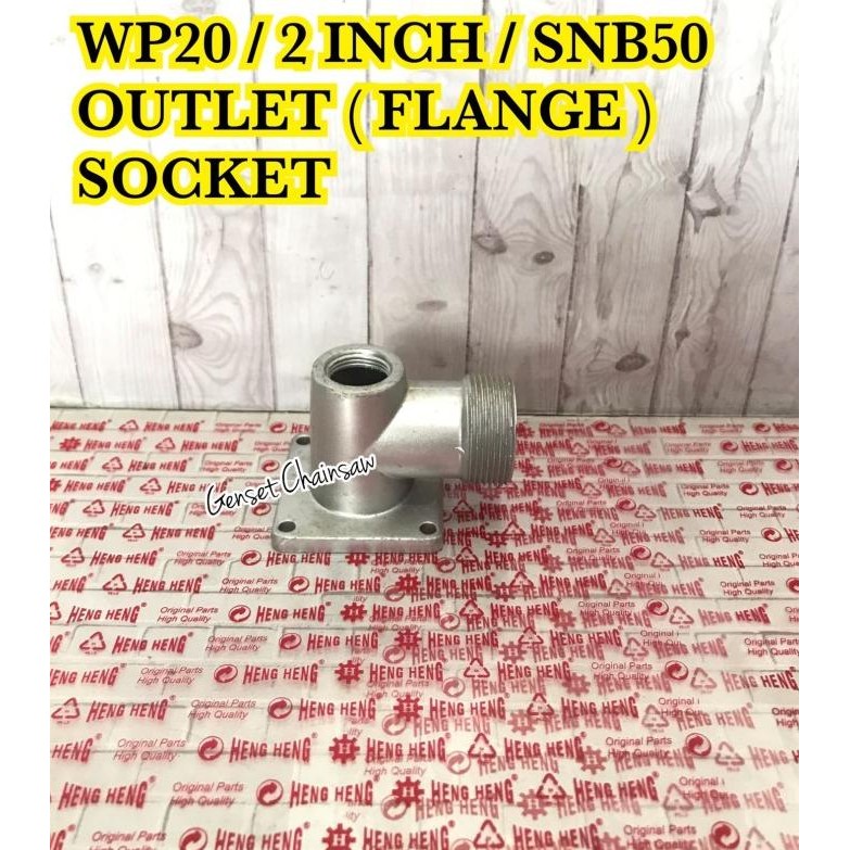 Jual SNB50 WATER OUTLET SOCKET 2INCH POMPA ALKON WP20 RUMAH SOKET DRAT ...