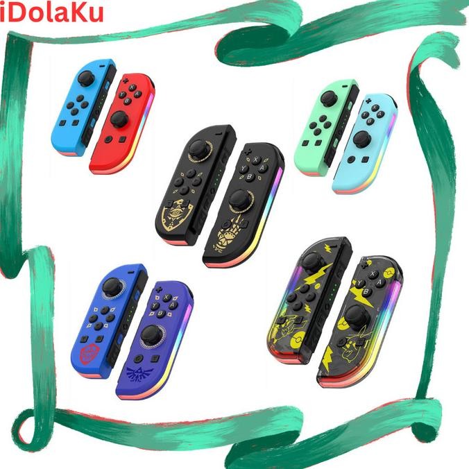 Jual JoyCon RGB Joy Con Stik Nintendo Switch OLED Mario Pikachu ...