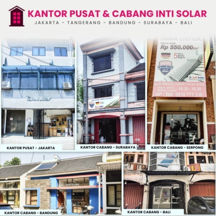 Jual Inti solar PS8/Intisolar PS 8 Pemanas Air Tenaga Matahari 80 Liter ...