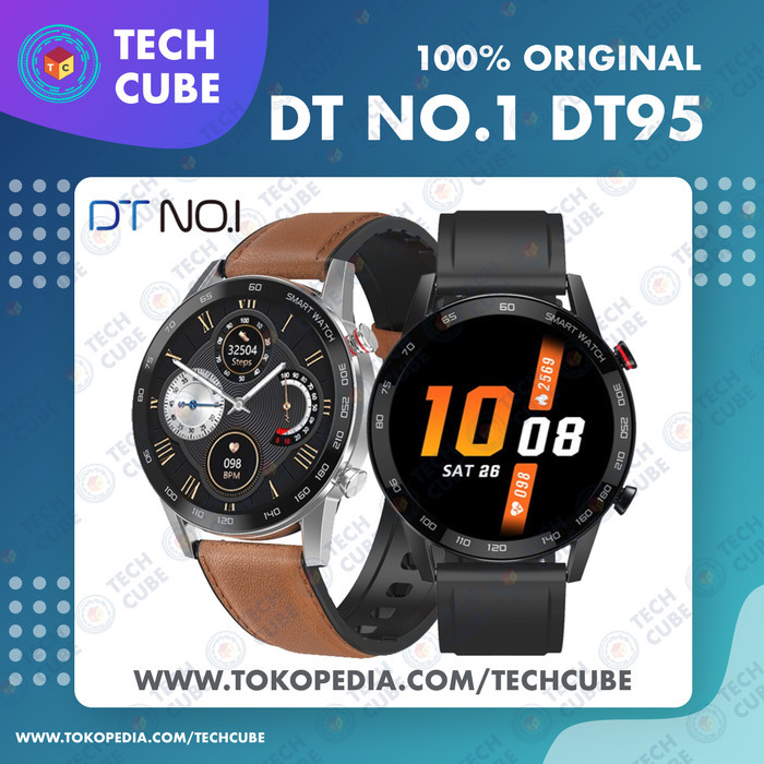 Jual DT NO.1 DT95 Smartwatch Bluetooth Call Sport Heart Alt DT96 L13 ...