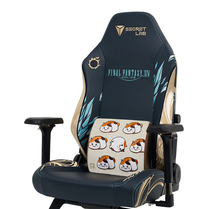 Jual Secretlab Memory Foam Lumbar Pillow FFXIV Fat Cat Edition | Shopee ...