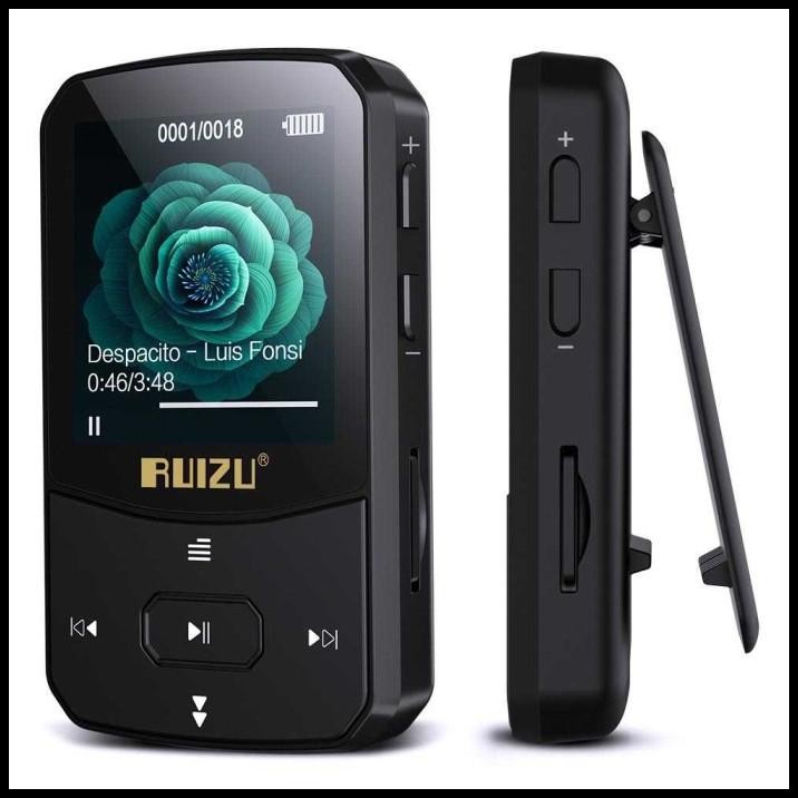 Jual MP3 Player Bluetooth 5.0 RUIZU X52 Music Lossless Perekam Suara ...