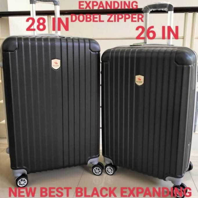 Jual KOPER FIBER 28 INCH & 26 INCH JUMBO POLO GARDEN EXPANDING RODA 4 ...