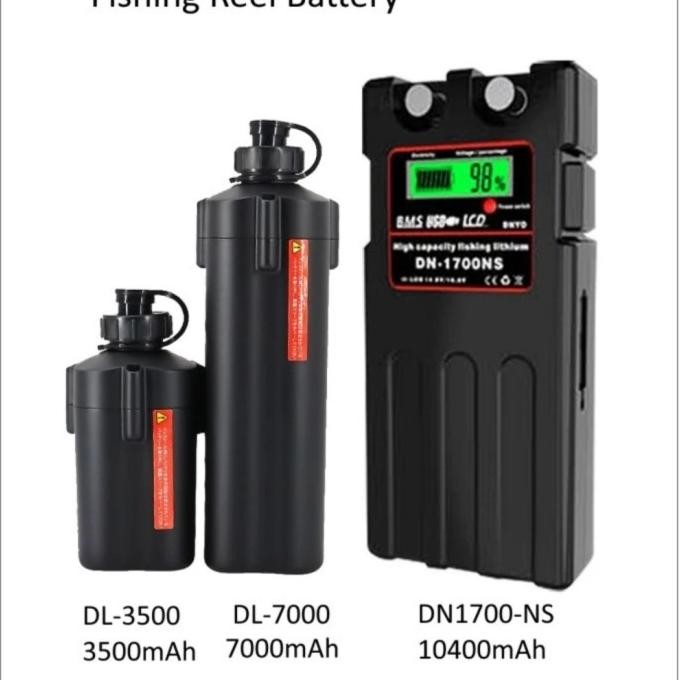 Jual Reel daiwa seaborg shimano beast master electric battery baterai ...