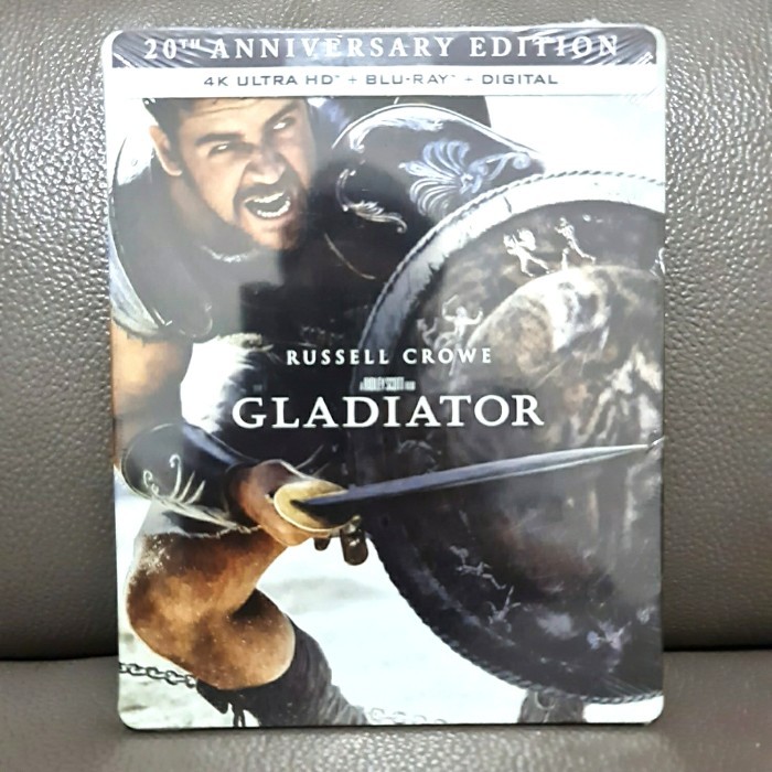 Jual BLURAY 4K UHD + BLURAY + DIGITAL GLADIATOR STEELBOOK | Shopee Indonesia