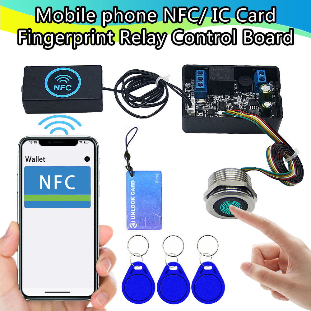 Jual Mobi phone NFC induction relay modu DC10V-120V | Shopee Indonesia