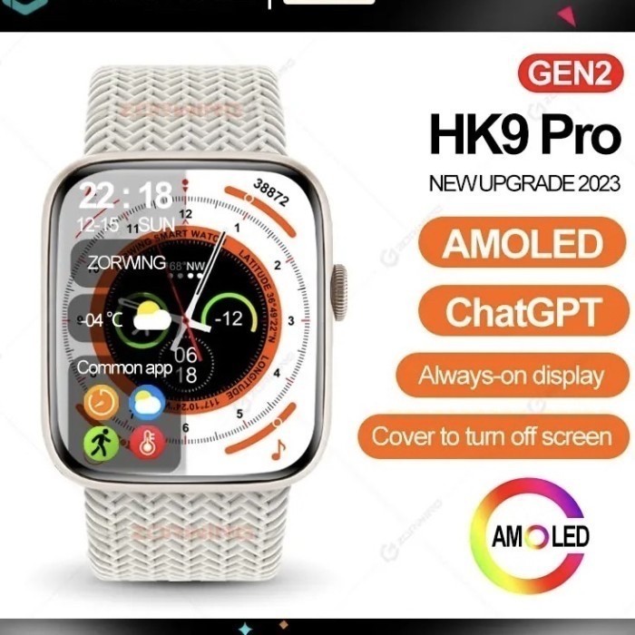 Jual Smart Watch Hk9 Gen 2 Pro Series 8 Amoled Display | Shopee Indonesia