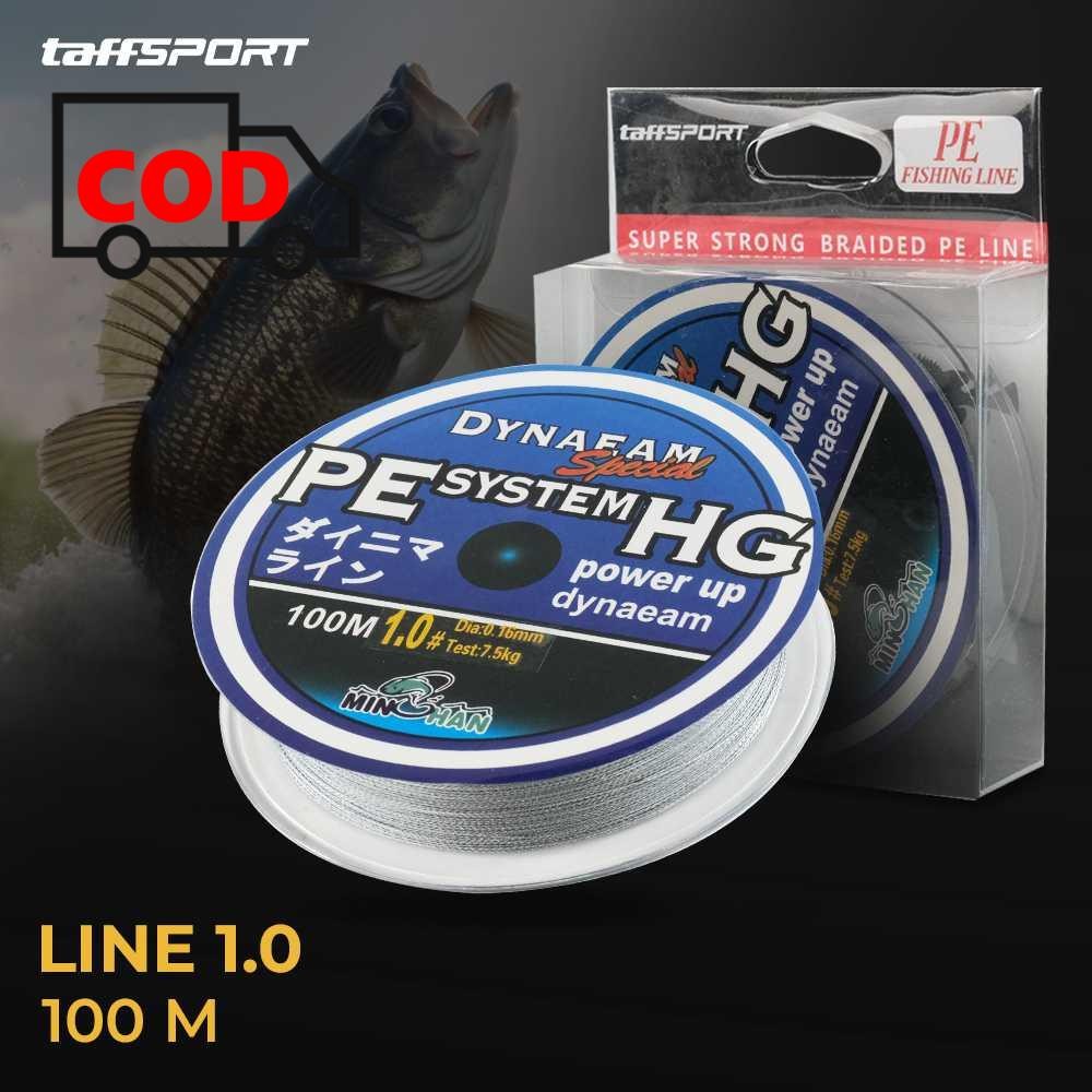 Jual Senar Pancing PE Super Kuat 100 Meter untuk Ikan Besar Benang ...