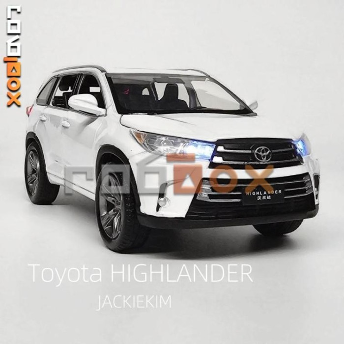 Jual Limited EDition JKM Diecast Toyota Highlander / Innova Reborn CBU ...