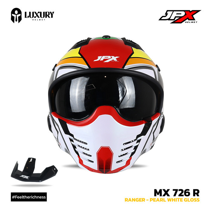 Jual Helm Modular - Helm JPX MX-726R - R05 - RANGER - HalfFace ...