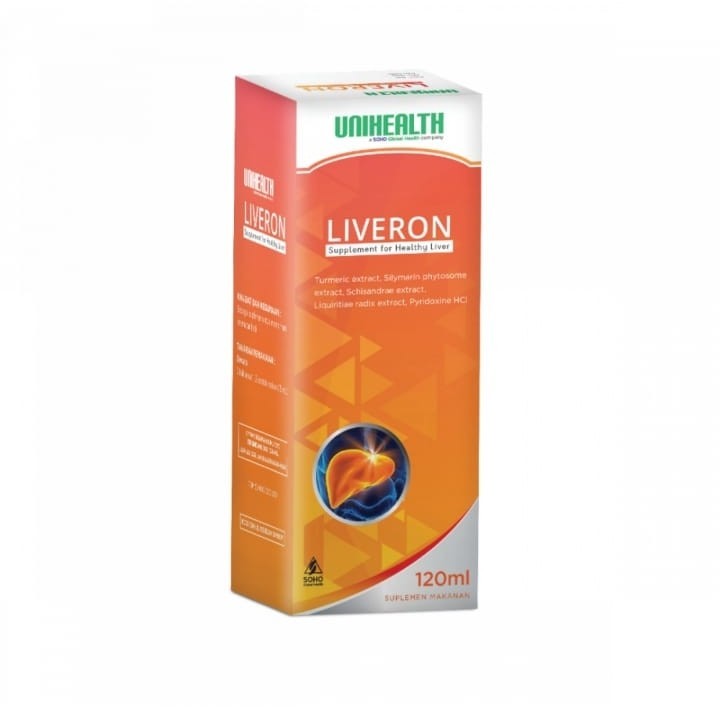 Jual UNIHEALTH, Liveron Syrup, untuk Lever, Btl 120 Ml | Shopee Indonesia