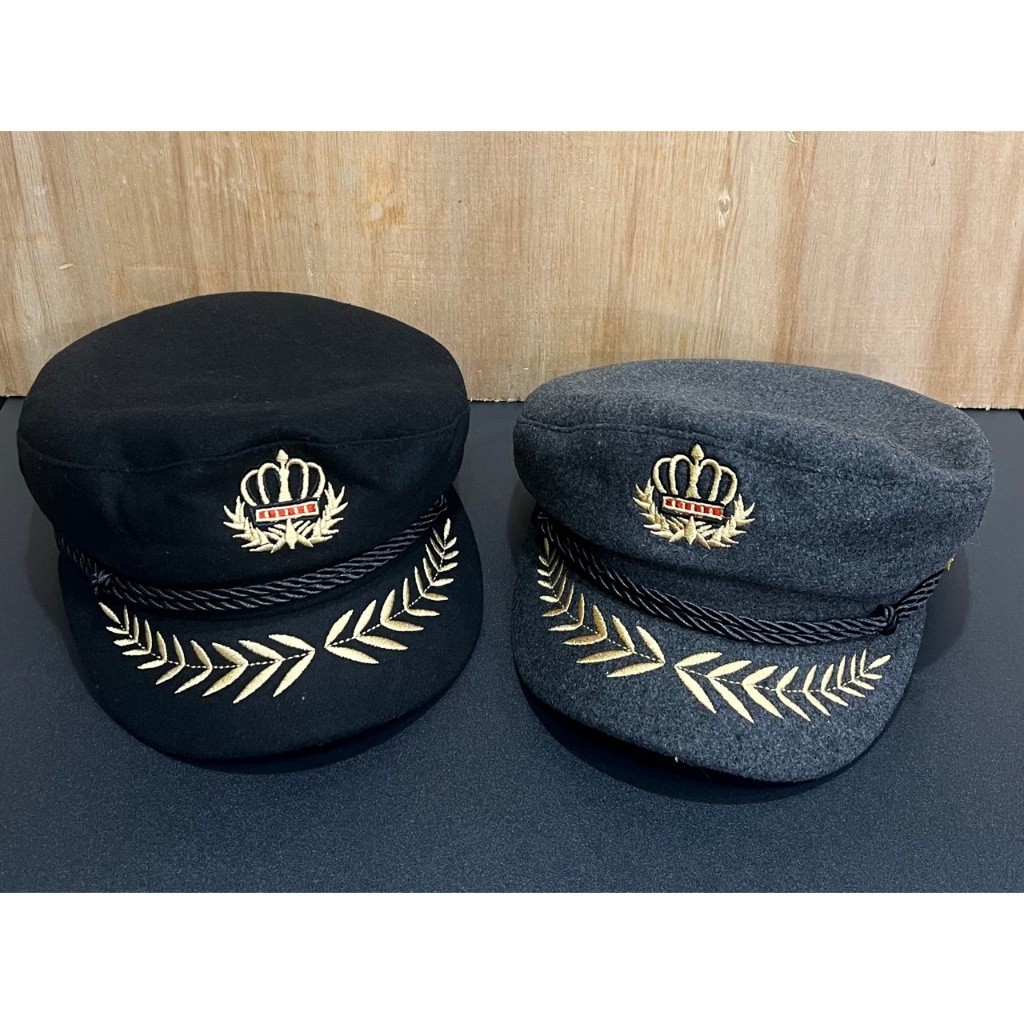 Jual TOPI CAPTAIN SAILOR HAT FLATCAPS NEWSBOYS Import Premium | Shopee ...