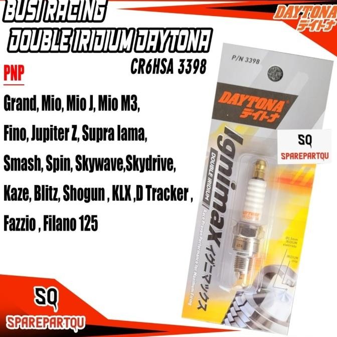 Jual BUSI YAMAHA FAZZIO GRAND FILANO DAYTONA RACING DOUBLE IRIDIUM ...