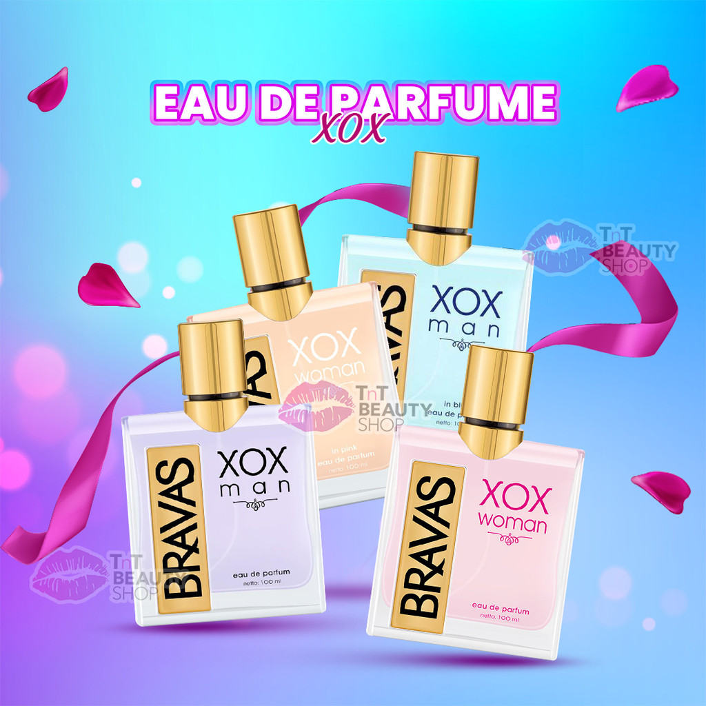 Jual BRAVAS Eau De Parfum XOX Man Woman 100ml - Parfum Pria Wanita ...