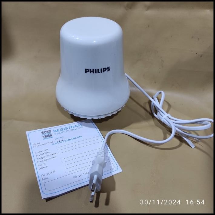 Jual MESIN + KARTU GARANSI PHILIPS CHOPPER DAGING HR1393 HR 1393 ...