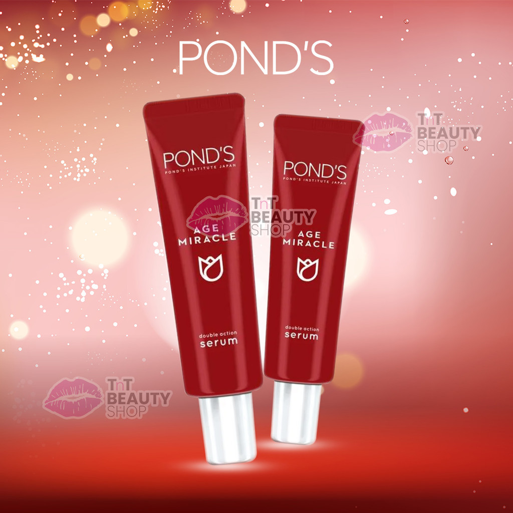 Jual Ponds Age Miracle Double Action Retinol Serum Anti Aging -15ml ...