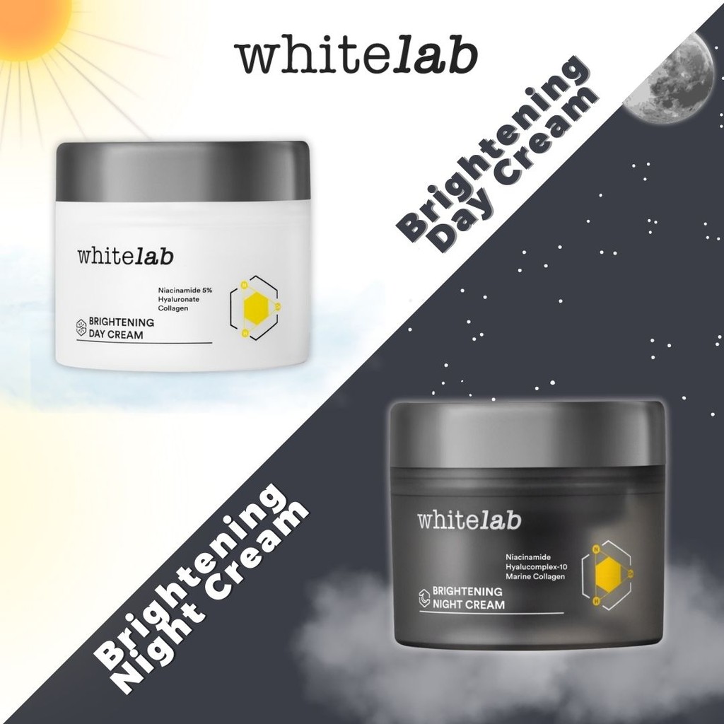 Jual Whitelab Brightening Day Cream | White Lab Night Cream | Krim ...