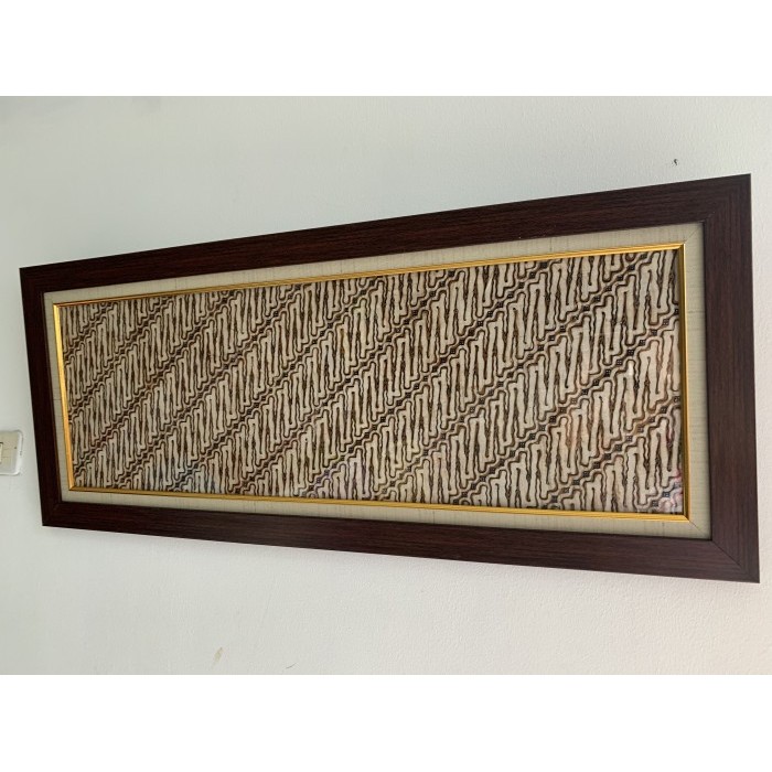 Jual Pajangan Dinding Batik /Tenun Frame 90X30 New | Shopee Indonesia