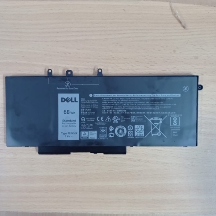 Jual Baterai Dell Latitude 5580 5490 Precision 3520 7520 3530 GJKNX ...